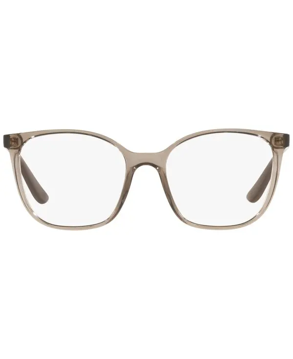 VOGUE EYEWEAR Rectangle Eyeglasses - Transparent Brown