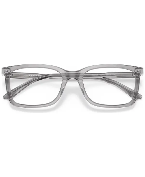 Brooks Brothers Square Eyeglasses - Gray,crystal