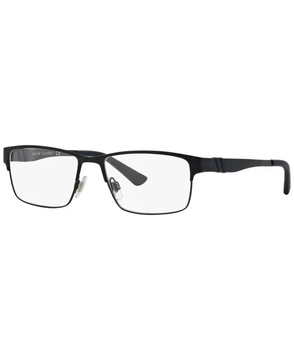 Polo Ralph Lauren Rectangle Eyeglasses - Matte Blac