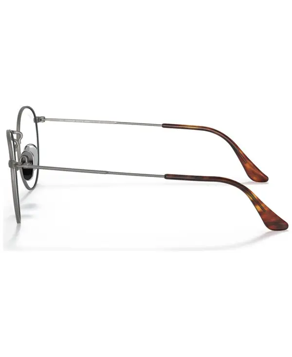 Ray-ban Round Titanium Eyeglasses - Antique Gold