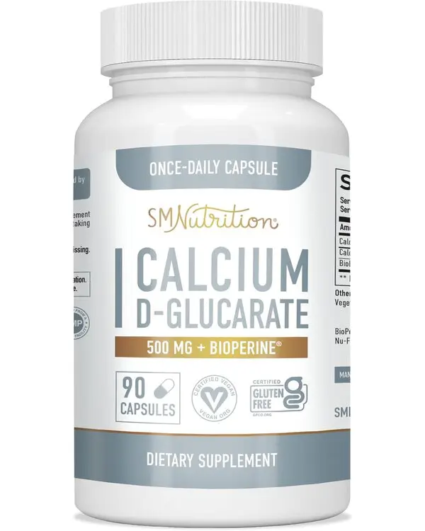 SMNUTRITION Calcium D-glucarate Capsules