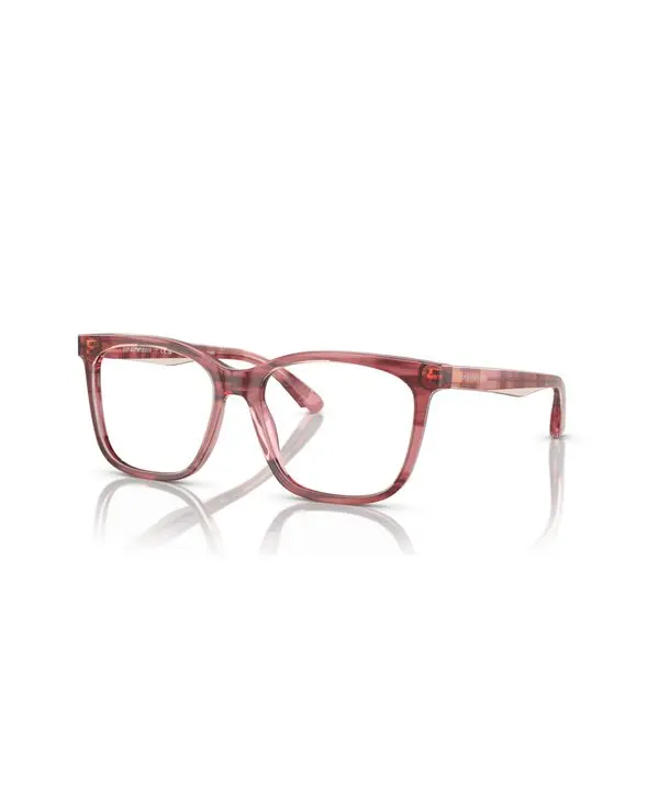 Emporio Armani Eyeglasses - Shiny Bordeaux,top Light Brown