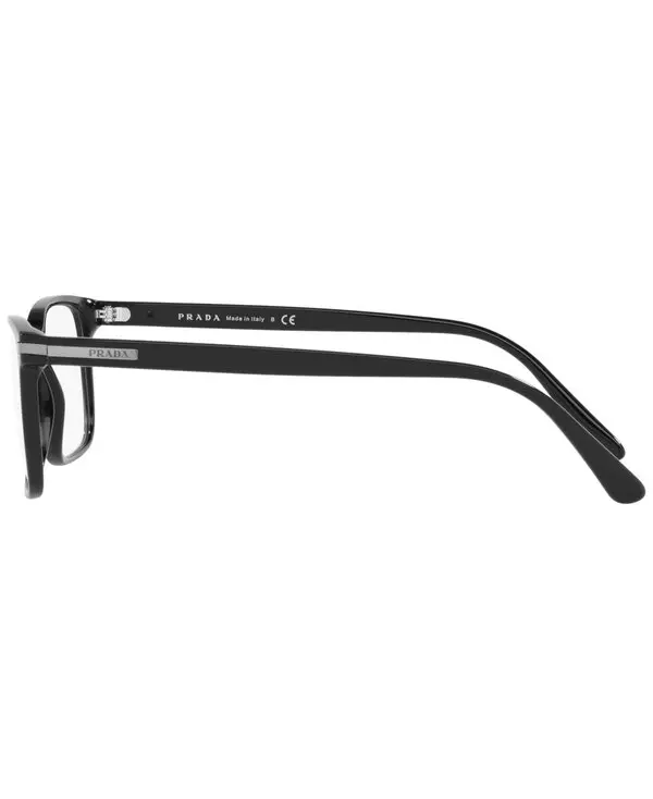 Prada Rectangle Eyeglasses - Black