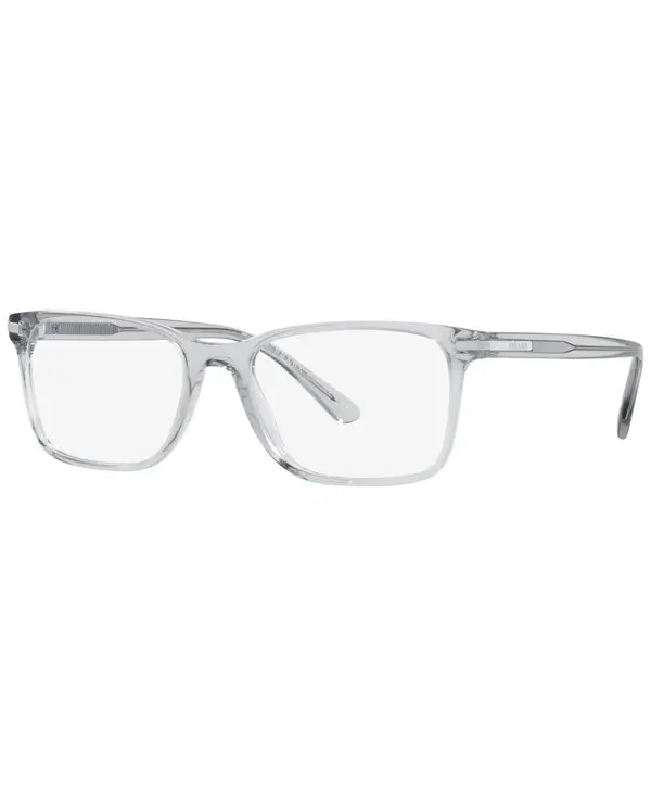 Prada Rectangle Eyeglasses - Crystal Gray