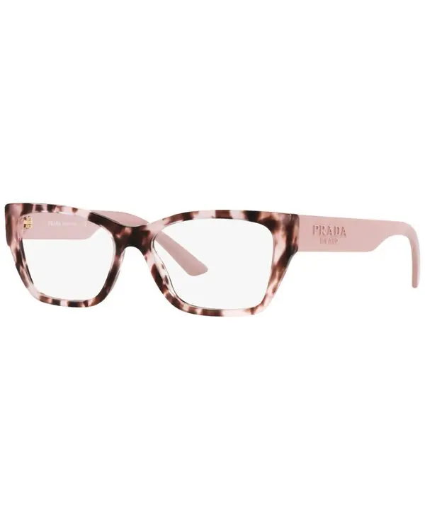 Prada Irregular Eyeglasses - Orchid Tortoise