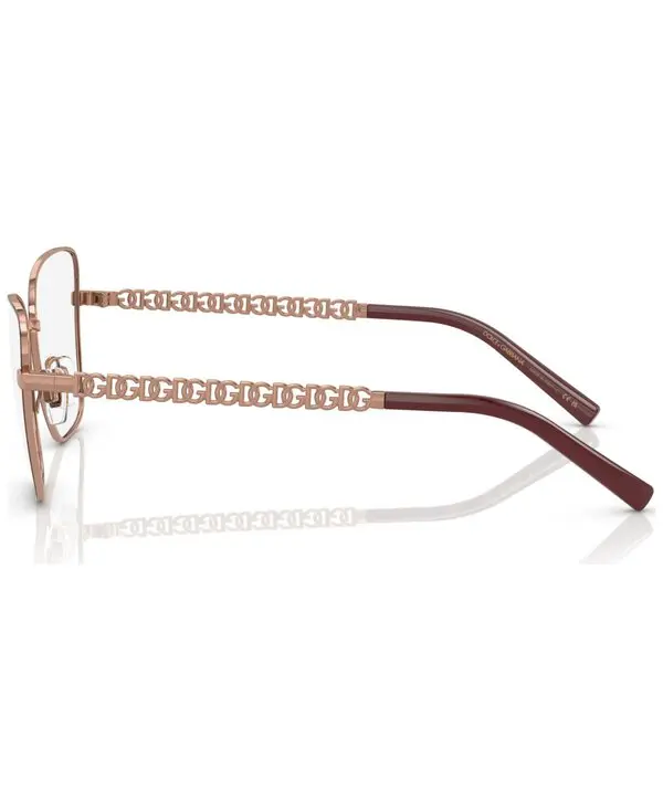 Dolce & Gabbana Eyeglasses - Pink Gold,matte Bordeaux