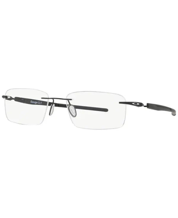Oakley Rectangle Eyeglasses - Matte Black
