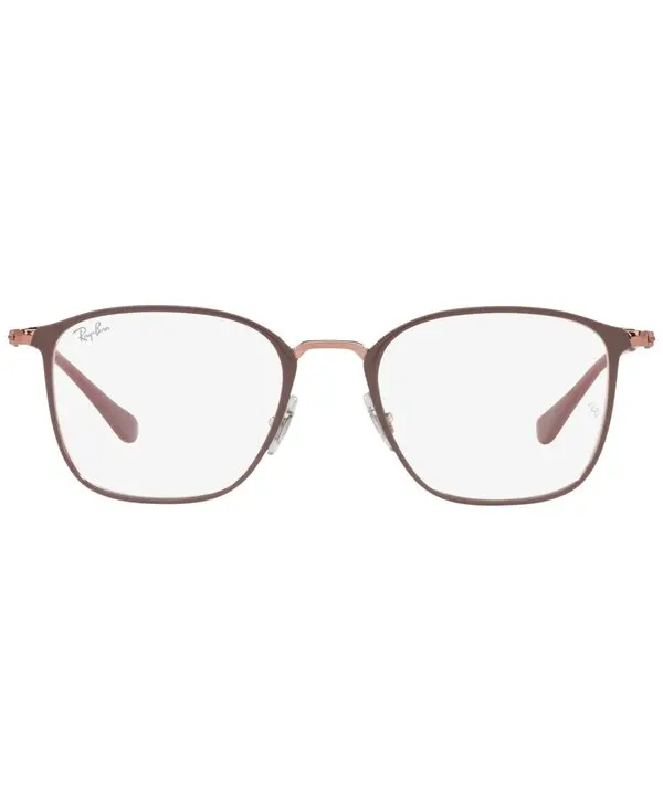 Ray-ban Rb6466 Square Eyeglasses - Copper