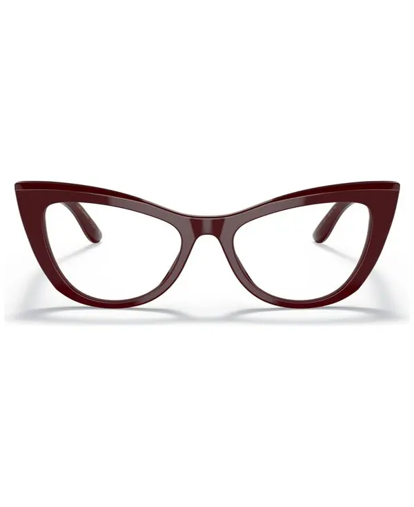 Dolce & Gabbana Cat Eye Eyeglasses - Bordeaux