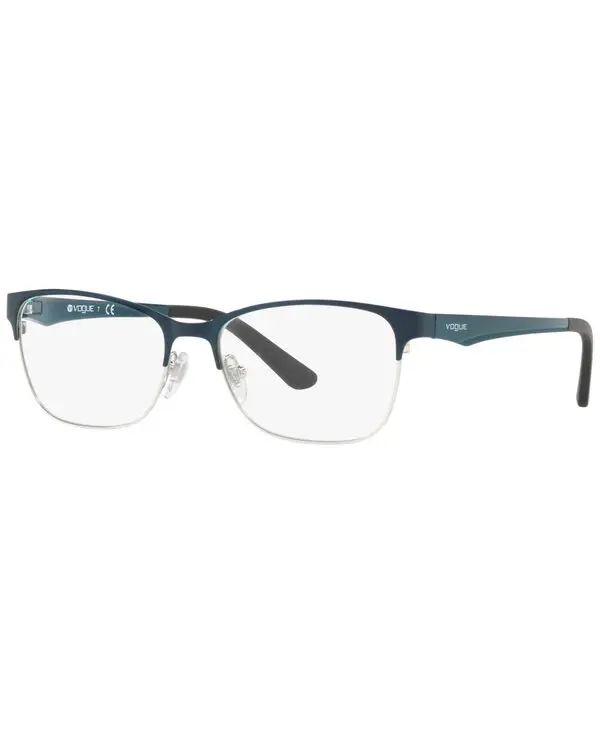 VOGUE EYEWEAR Vo3940 Square Metal Eyeglasses - Dk Green
