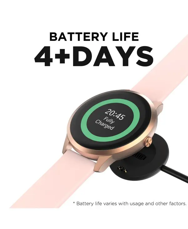 ITOUCH Sport 4 43.2mm Silicone Strap Smartwatch