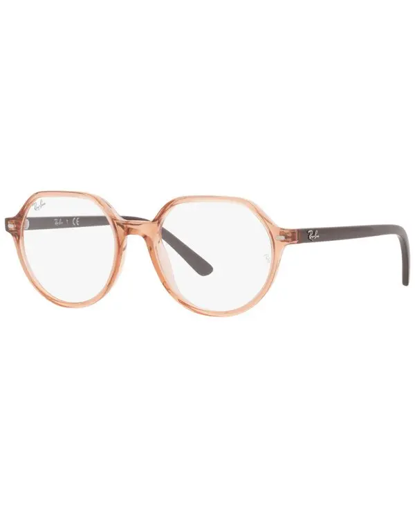 Ray-ban Rb9095v Thalia Optics Eyeglasses - Transparent Brown