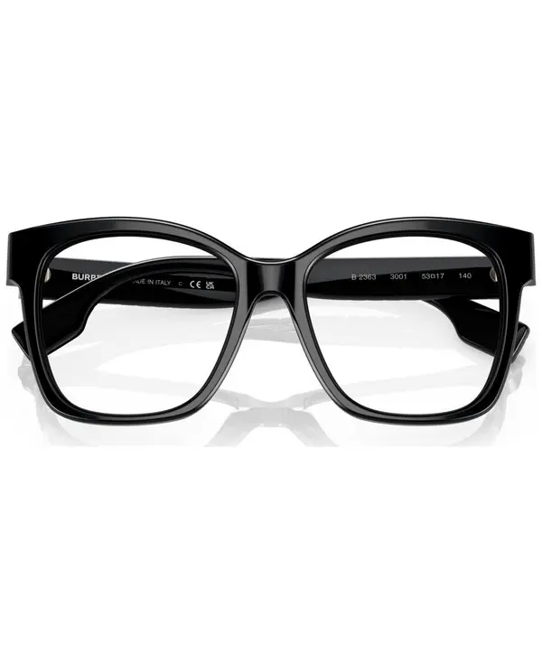 Burberry Square Eyeglasses - Black