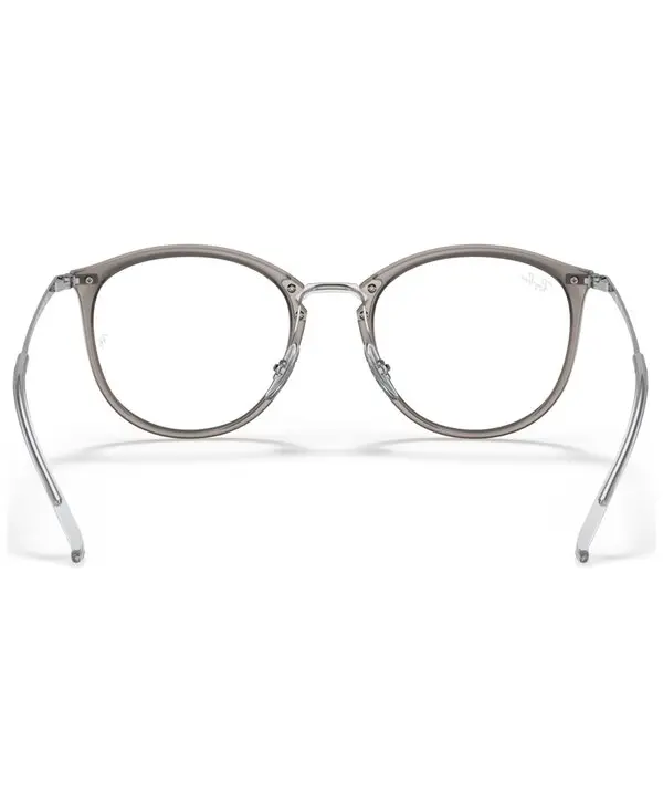 Ray-ban Rb7140 Square Eyeglasses - Trasparent Gray