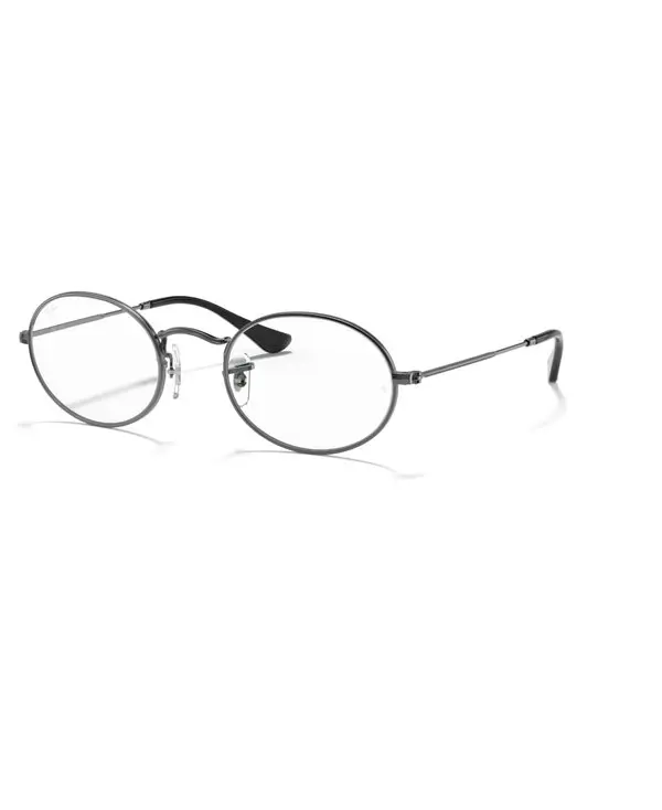 Ray-ban Oval Optics Eyeglasses - Gunmetal