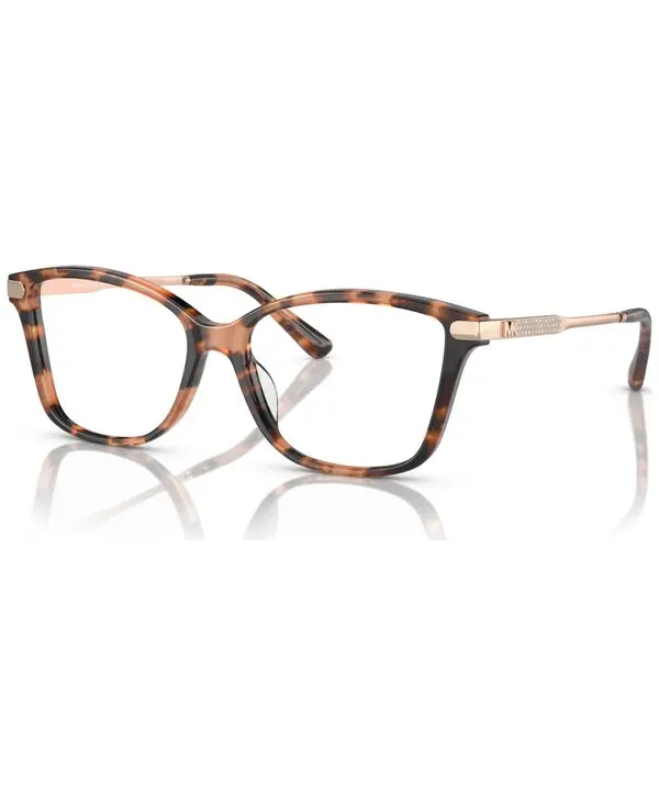 Michael Kors Eyeglasses Round Frame - Pink Tortoise