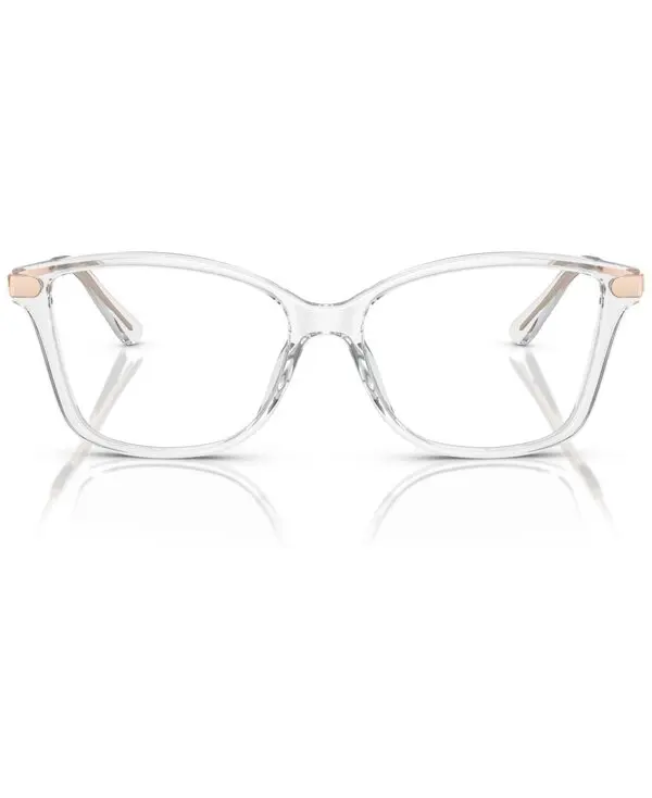Michael Kors Eyeglasses Round Frame - Transparent Clear
