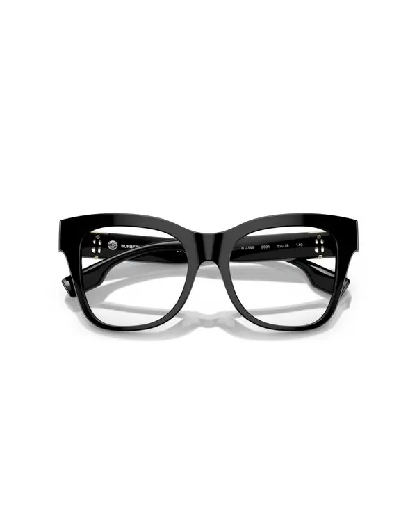 Burberry Square Frame Eyeglasses - Black