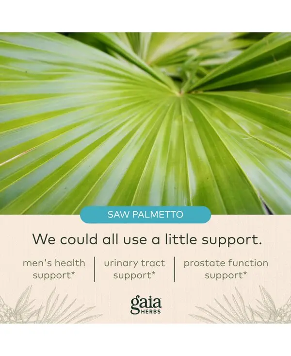 GAIA HERBS Prostate Health Supports Prostate Health And Function For