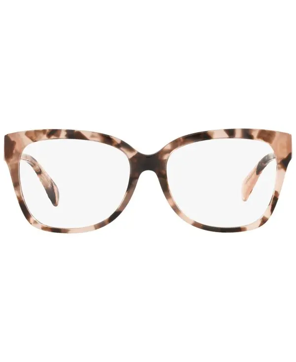 Michael Kors Palawan Square Eyeglasses - Pink Tortoise