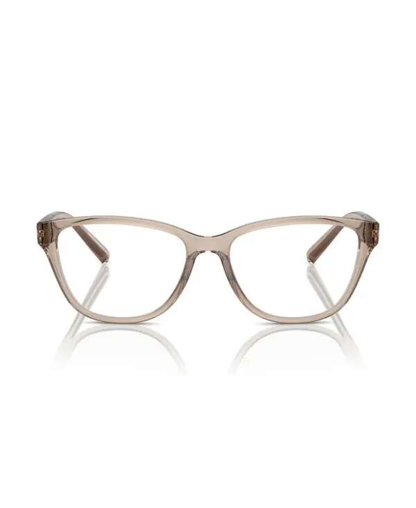 Armani Exchange Eyeglasses - Shiny Transparent Brown