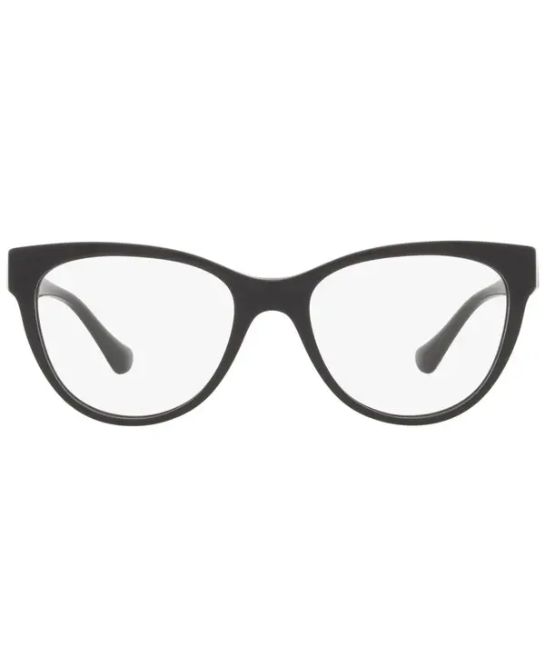 Versace Rectangle Eyeglasses - Black