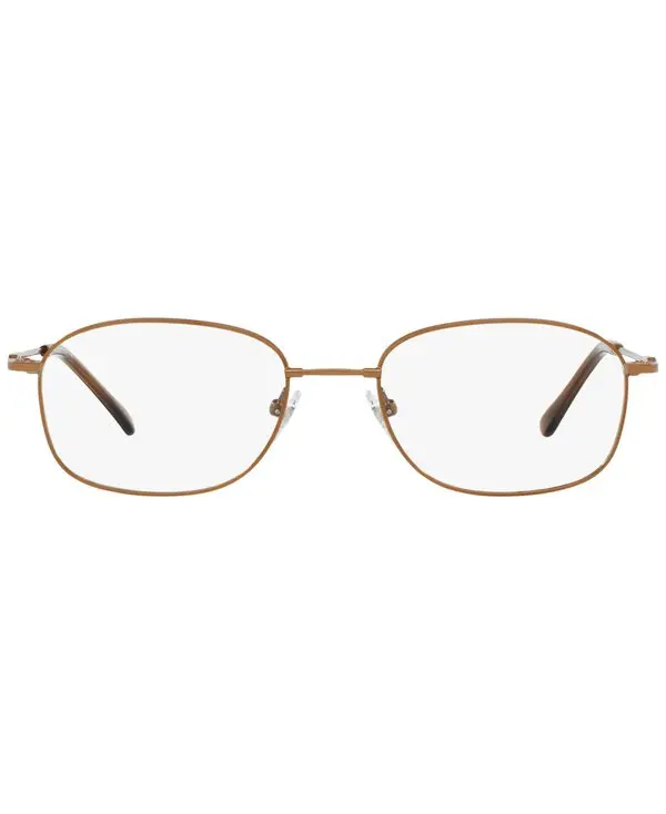 SFEROFLEX Oval Full Rim Eyeglasses In Polished - Copper