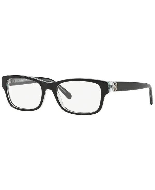 Michael Kors Square Eyeglasses - Black Blue