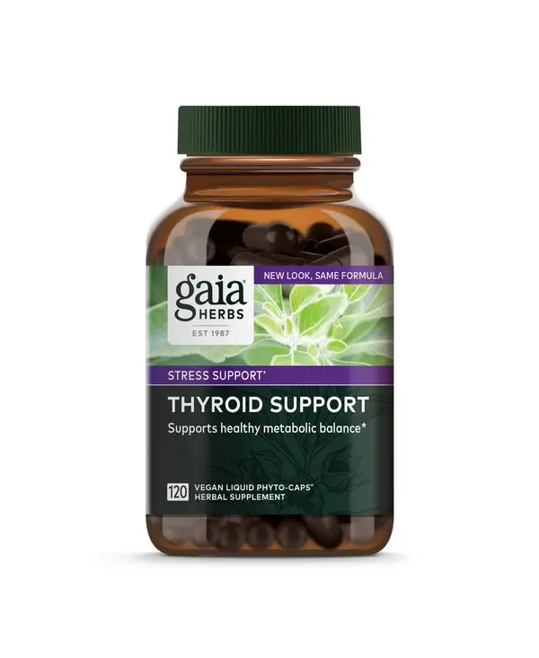 GAIA HERBS Thyroid Support - No Color