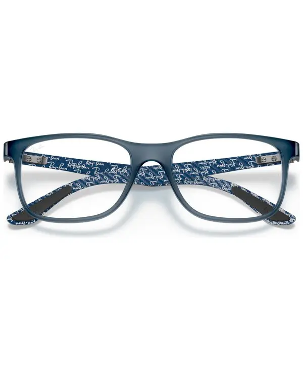 Ray-ban Square Eyeglasses - Matte Blue