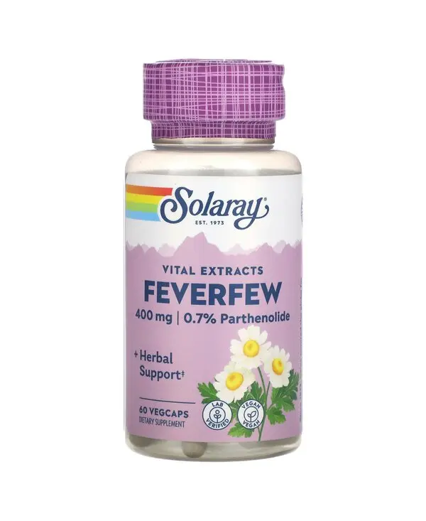 SOLARAY Vital Extracts Feverfew - No Color