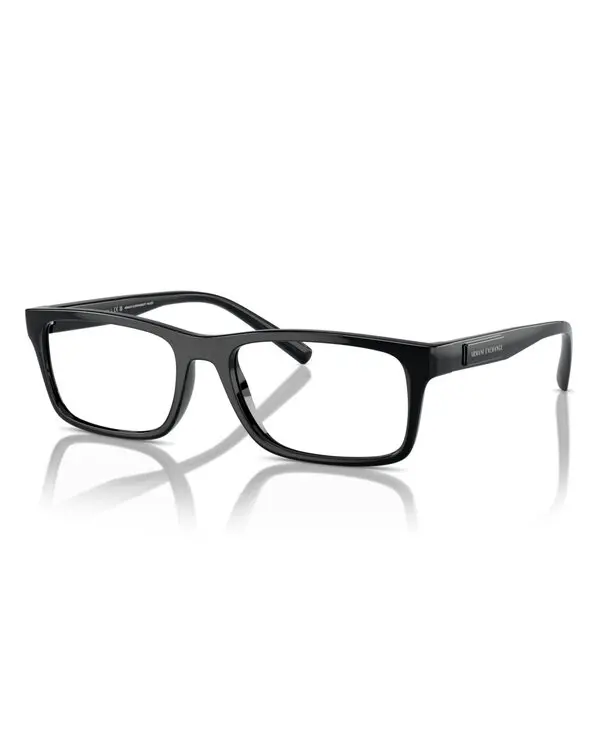 Armani Exchange Eyeglasses - Shiny Black