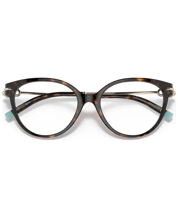 Tiffany & Co. Cat Eye Eyeglasses - Havana