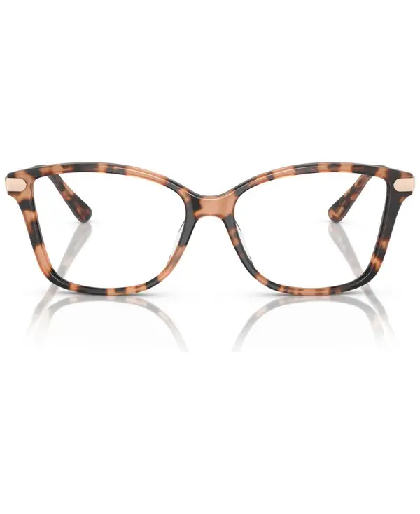 Michael Kors Round Eyeglasses - Pink Tortoise