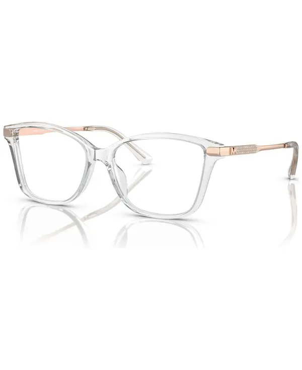 Michael Kors Round Eyeglasses - Transparent Clear