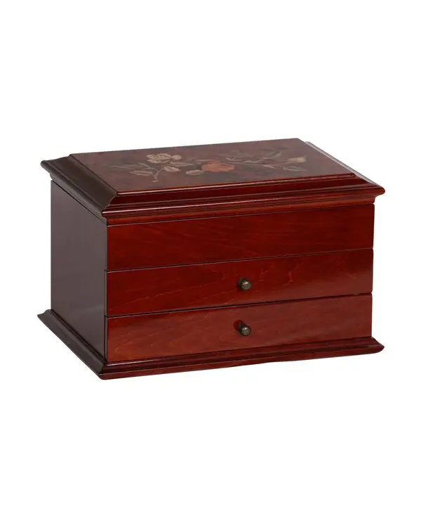 MELE & CO Brayden Wooden Jewelry Box - Brown