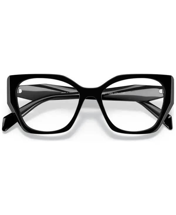 Prada Pr 18wv Irregular Eyeglasses - Black