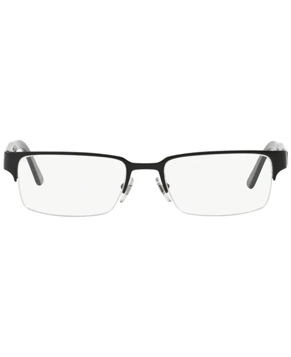 Versace Ve1184 Rectangle Eyeglasses - Matte Blk