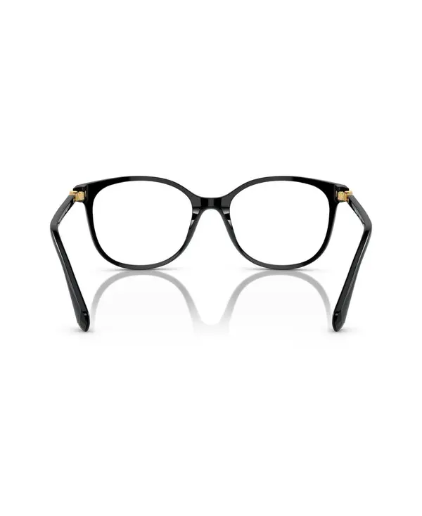 SWAROVSKI Square Frame Eyeglasses - Solid Black