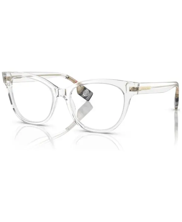 Burberry Cat Eye Eyeglasses - Transparent