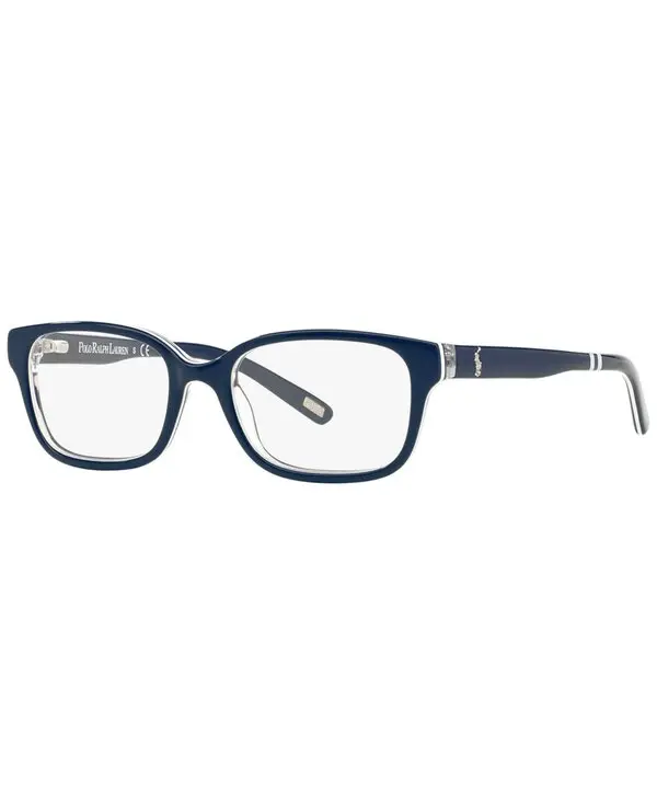 Polo Ralph Lauren Rectangle Eyeglasses - Navy