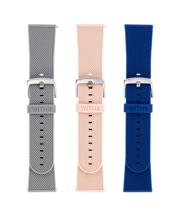 WITHIT Silicone Woven Band 3-pack