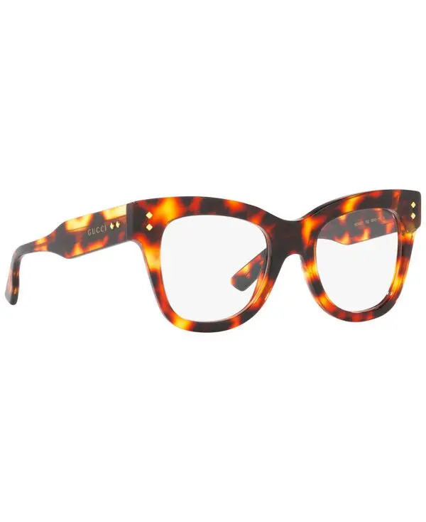 Gucci Cat Eye Eyeglasses - Brown