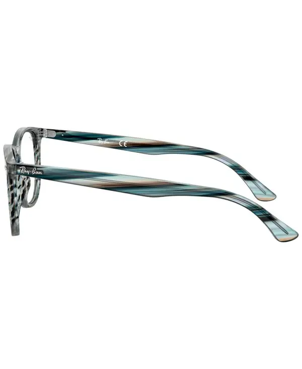 Ray-ban Phantos Eyeglasses - Blue Strip
