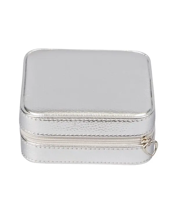 MELE & CO Luna Travel Jewelry Case - Silver
