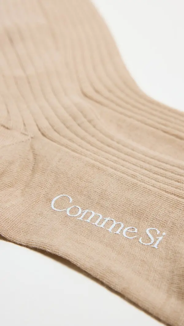 Comme Si Knee High Socks