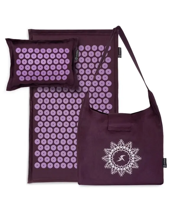 PROSOURCEFIT Ki Acupressure Mat - Royal Lilac