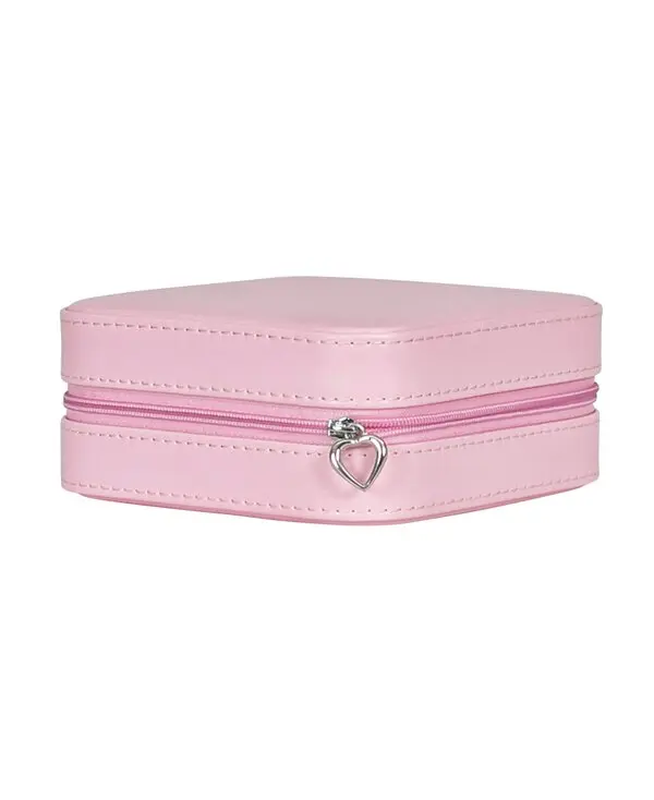 MELE & CO Mele Co. Josette Travel Jewelry Case In Faux Leather - Blush