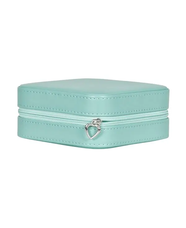 MELE & CO Mele Co. Josette Travel Jewelry Case In Faux Leather - Mint