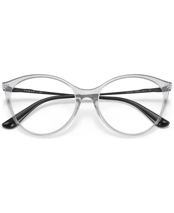 VOGUE EYEWEAR Oval Full Rim Eyeglasses